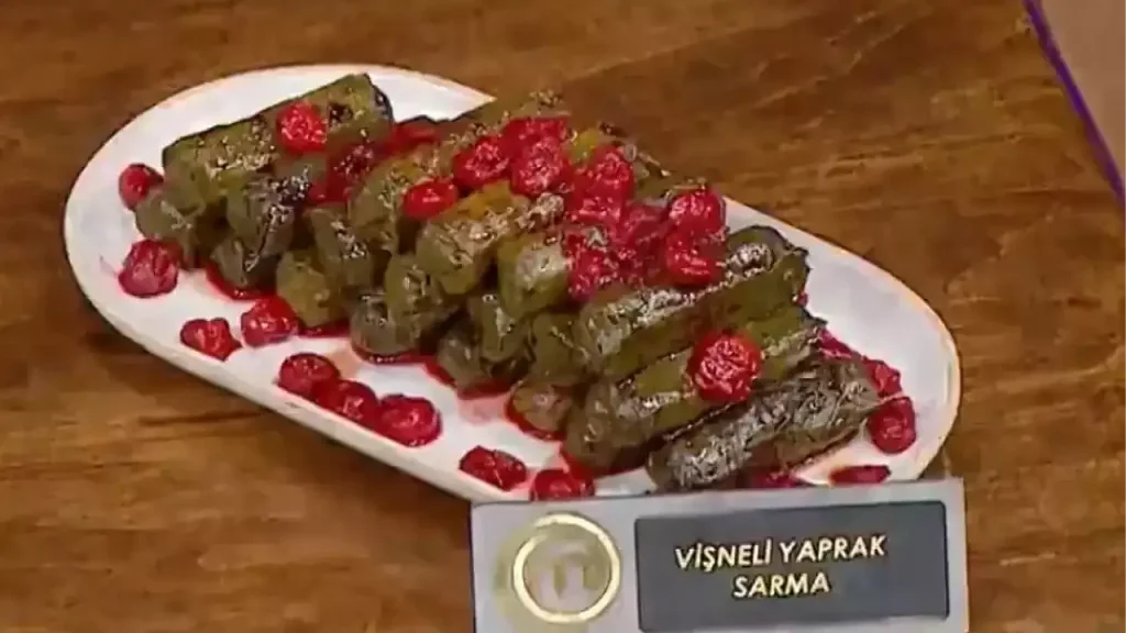 Vişneli yaprak sarma nasıl yapılır? Vişneli yaprak sarma tarifi nedir ...